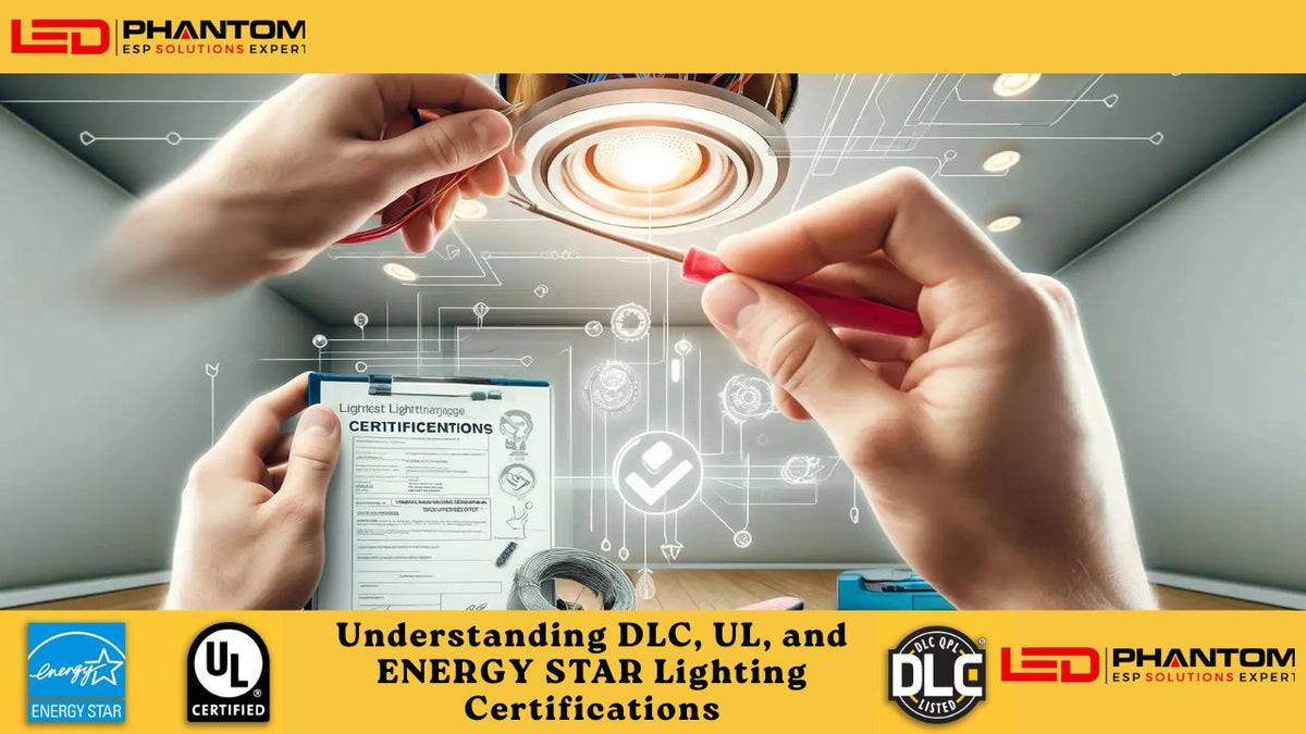 Understanding DLC, UL, and ENERGY STAR Lighting Certifications | LED Phantom