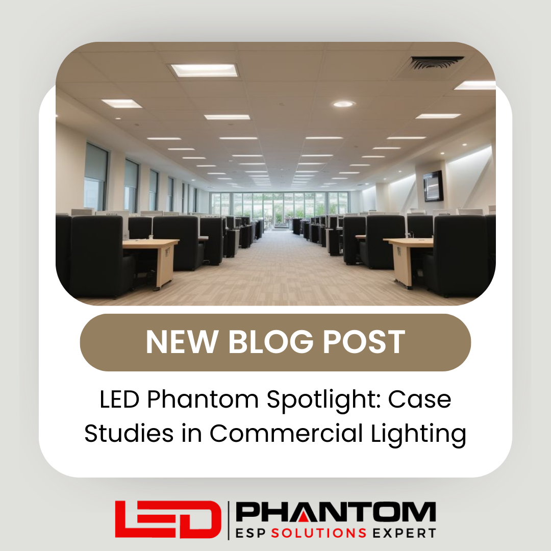 LED Phantom Spotlight: Case Studies in Commercial Lighting