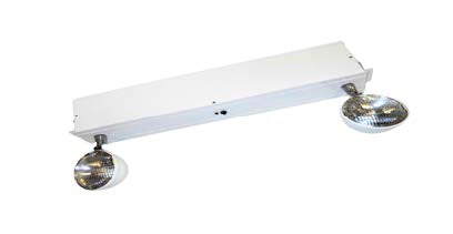 EMERGENCY BUG EYE 2 HEADS (CITY OF CHICAGO APPROVED)